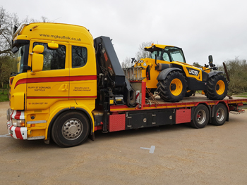 Matt Gregory Transport - Scania 6x4 tractor unit - T580 - Palfinger 100TM